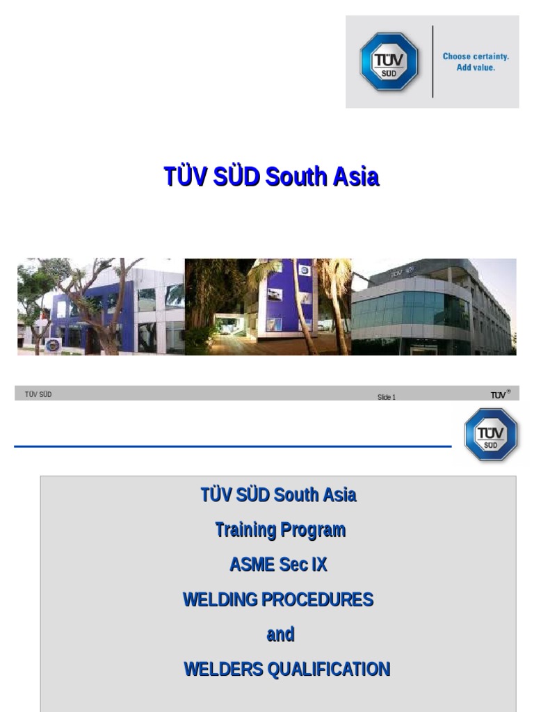 Presentation Asme Sec Ix Wps PQR WPQ PDF | PDF | Welding | Construction