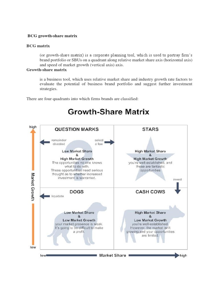 BCG Growth | PDF | Economies | Business Economics