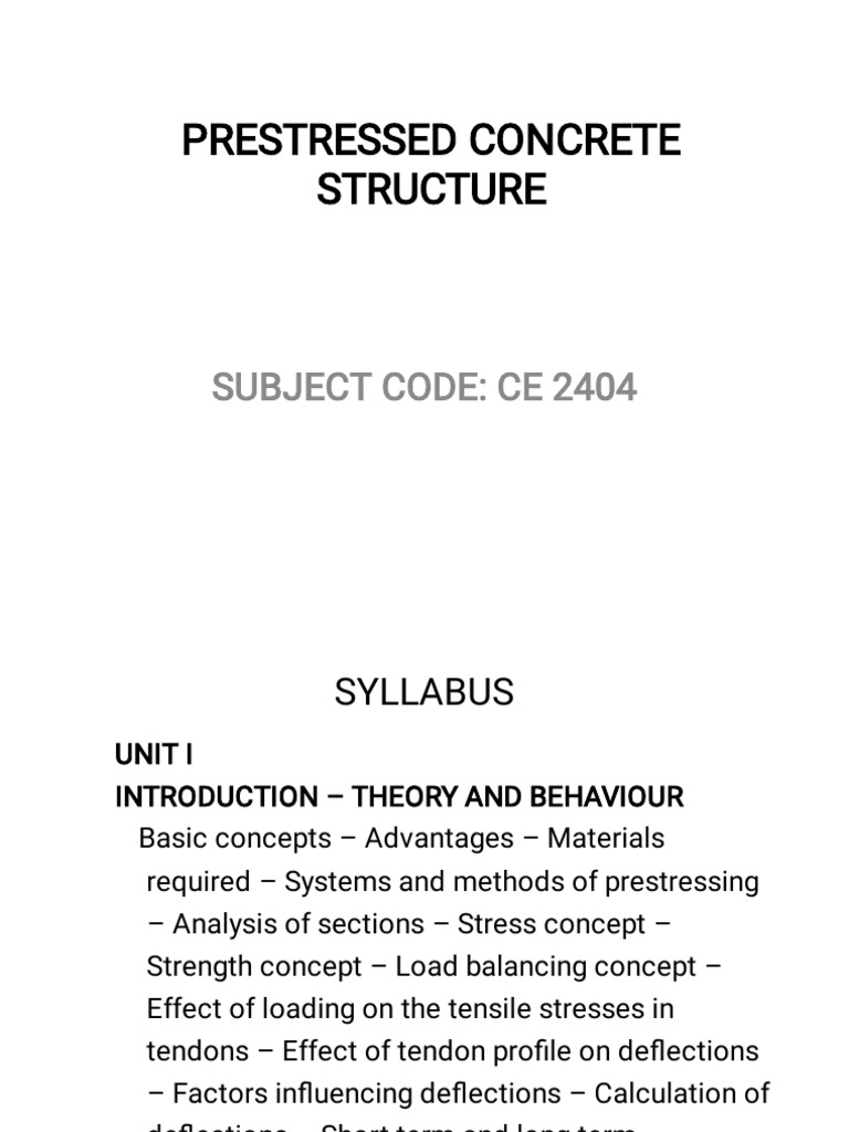 PDF | PDF | Prestressed Concrete | Beam (Structure)
