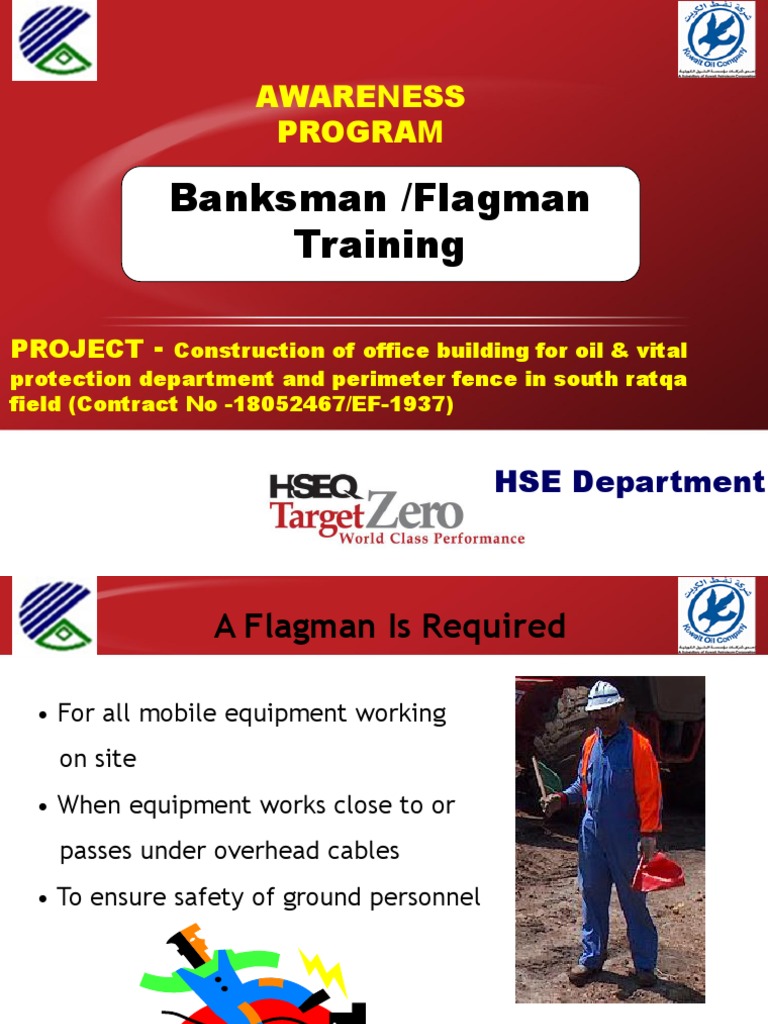 Flagman Training | Flag | Traffic
