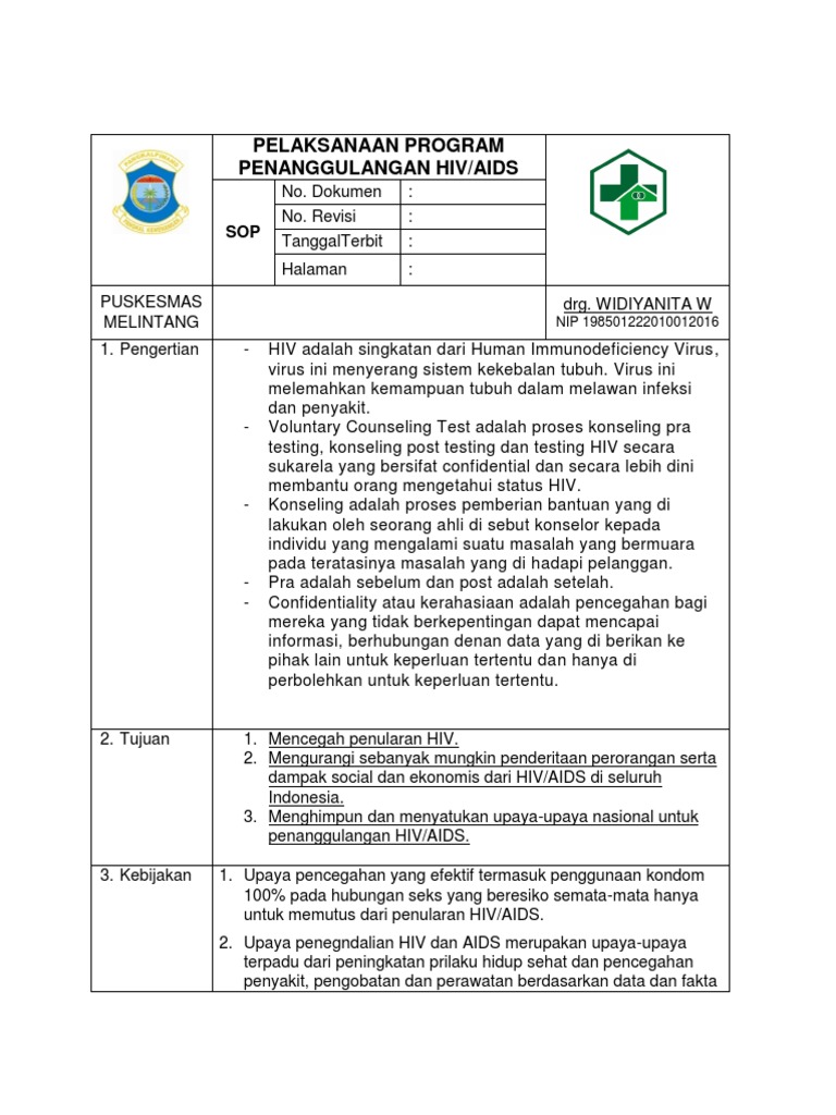 Program Penanggulangan HIV/AIDS | PDF