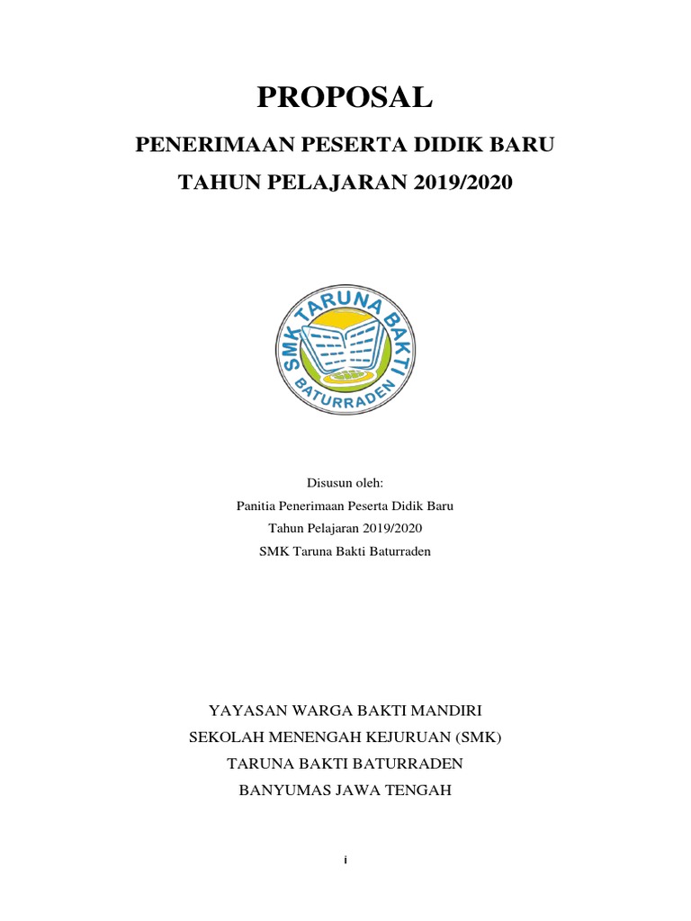 Proposal PPDB 2019-2020 | PDF