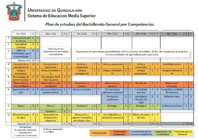 Plan de Estudios BGC | PDF