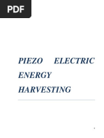 Kinetic Footfall | PDF | Energy Harvesting | Electric Power