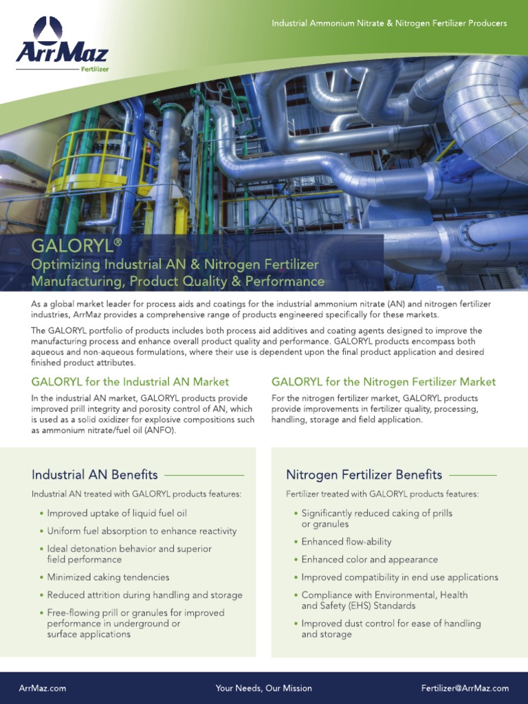 ArrMaz Galoryl Benefit Sheet PDF | PDF