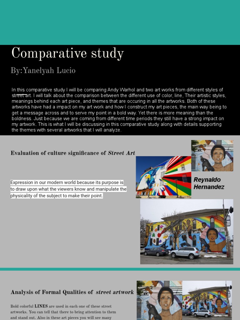 Copy of Copy of Comparative Study | PDF | Vincent Van Gogh | Paintings