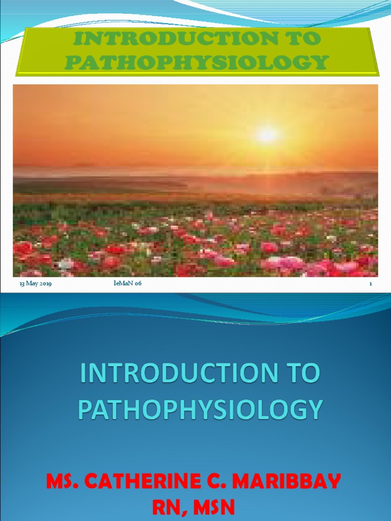 Introduction To Pathophysiology | PDF | Stress (Biology) | Organ (Anatomy)
