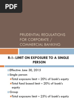 Prudential Regulations for Corporate Banking | PDF | Credit | Finance ...