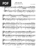 Partitur Lagu Indonesia Raya | PDF | Singing | Vocal Music
