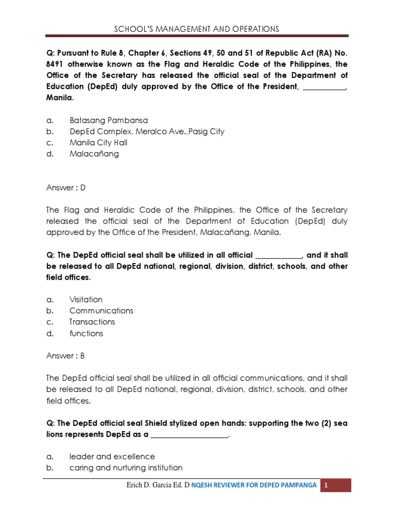 Schools Management and Operations | PDF | Private School | Teachers