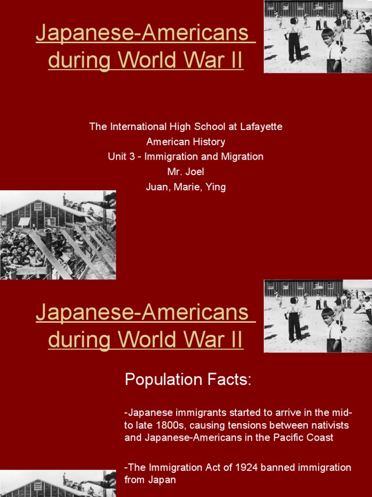 American Peoples Model | PDF | Internment Of Japanese Americans ...