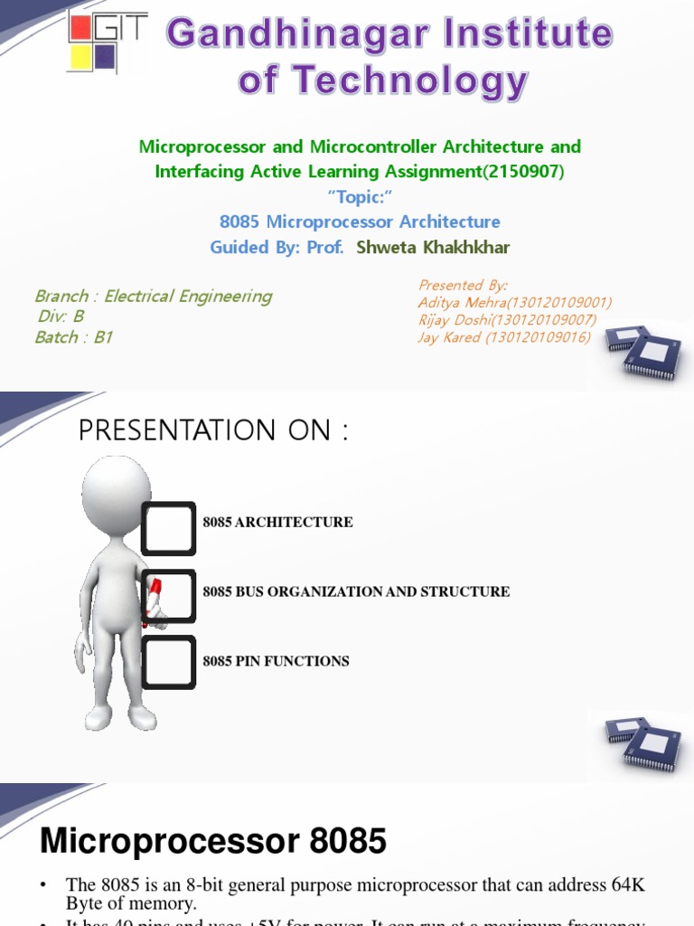 8085 Microprocessor Architecture: An In-Depth Look at the Internals and ...