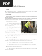 Work Method Statement For Staircase Handrail | PDF | Stairs | Screw