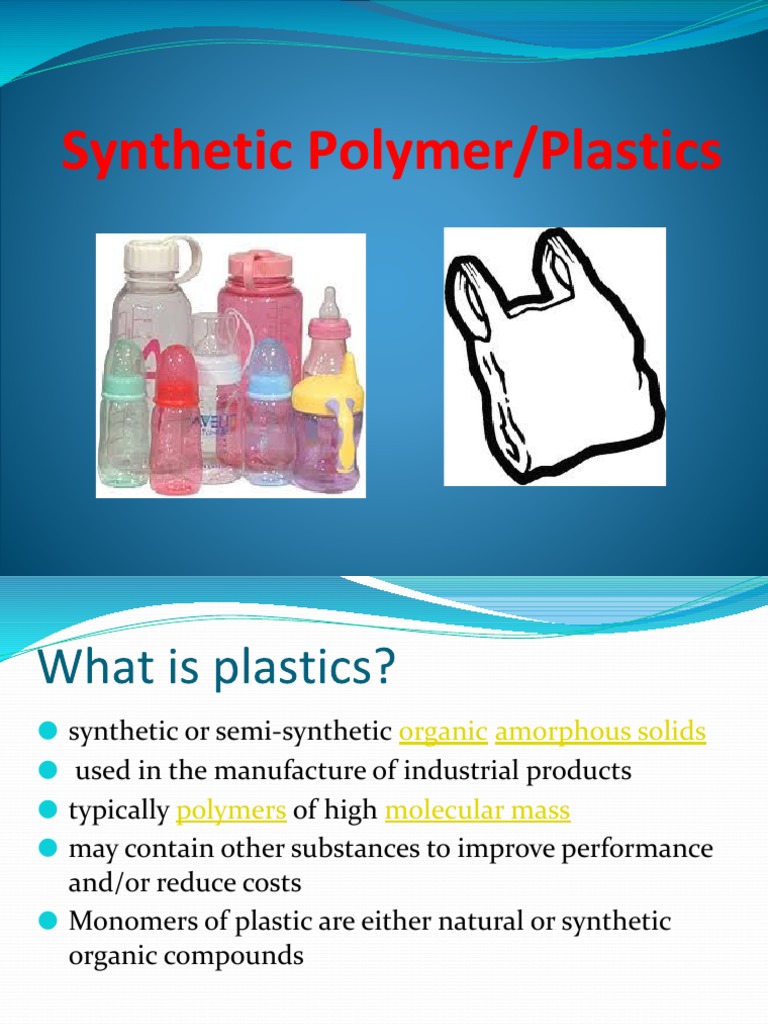 Polimer Sintetik Plastics | PDF | Thermoplastic | Plastic