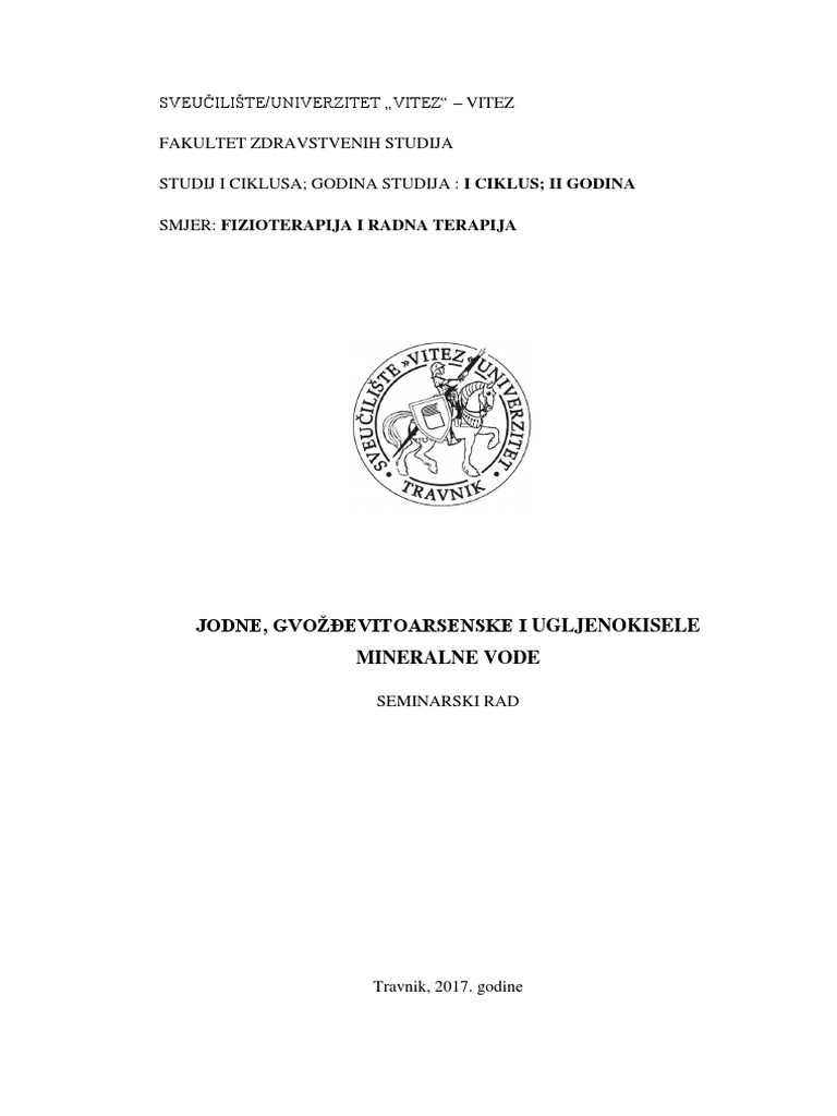 Balneologija | PDF