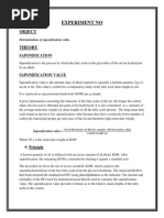 Fats and Fixed Oils Analysis Methods | PDF | Titration | Chemistry