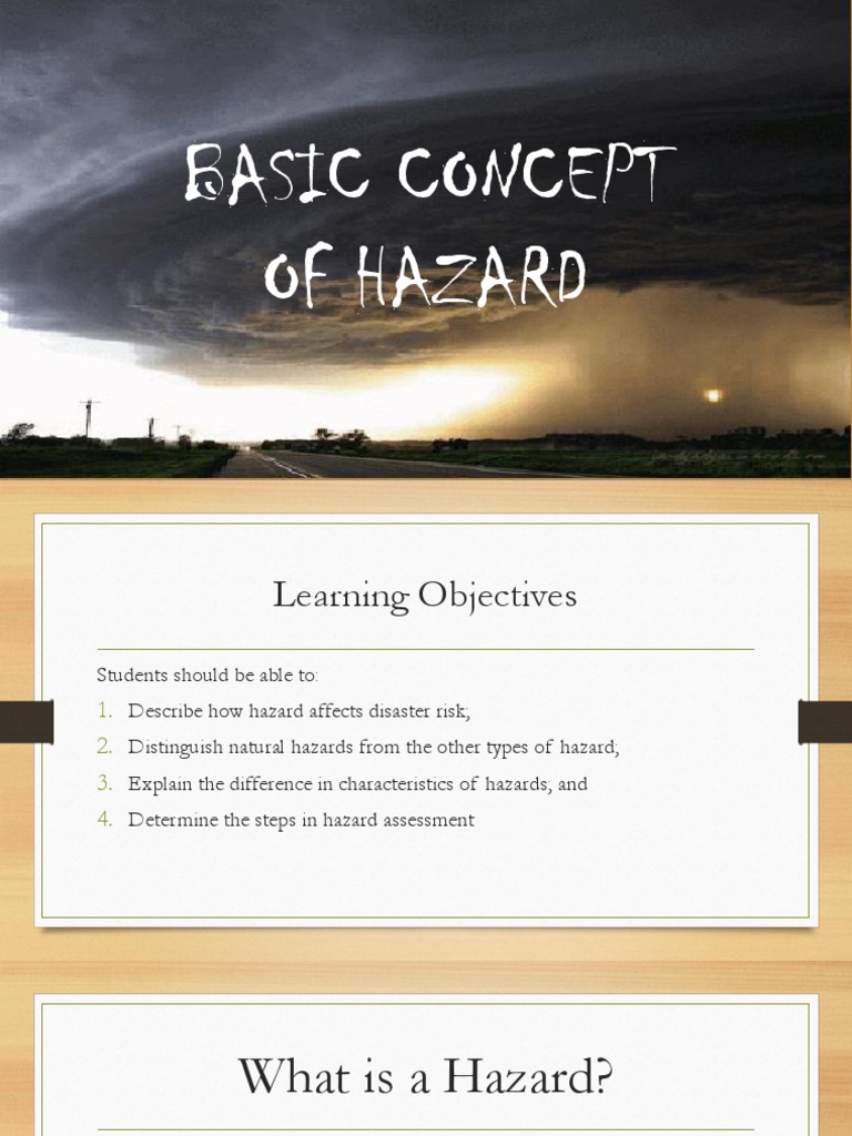 Assessing Hazards: Understanding the Basics of Hazard Magnitude ...