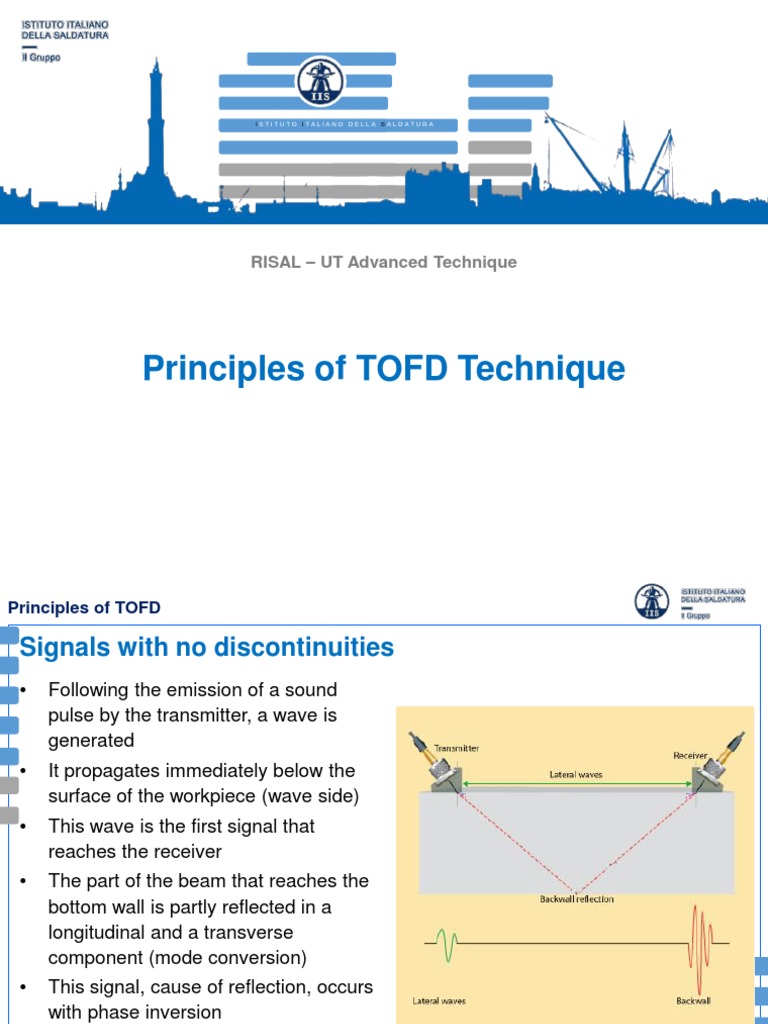 02 - Principles of TOFD Technique (2018) | PDF | Waves | Diffraction