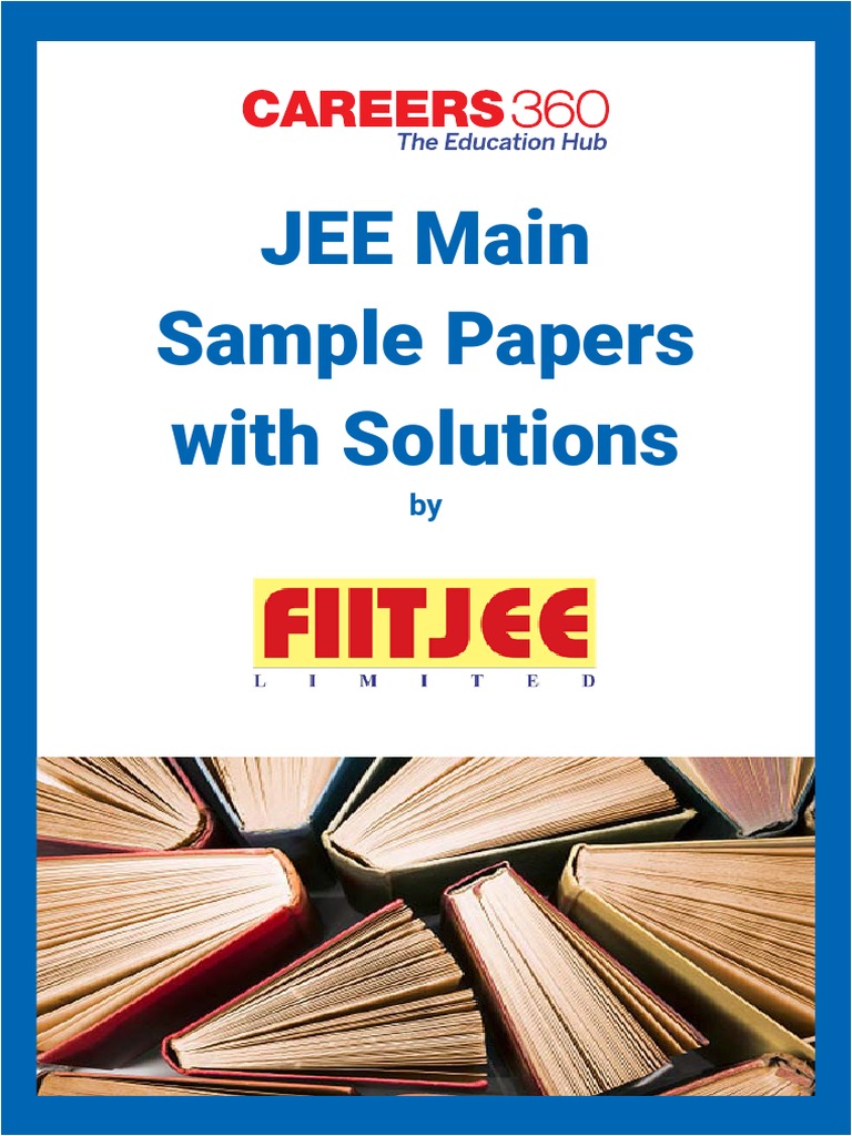 JEE - Main Sample Papers - With Solutions by FIITJEE PDF | PDF | Waves ...