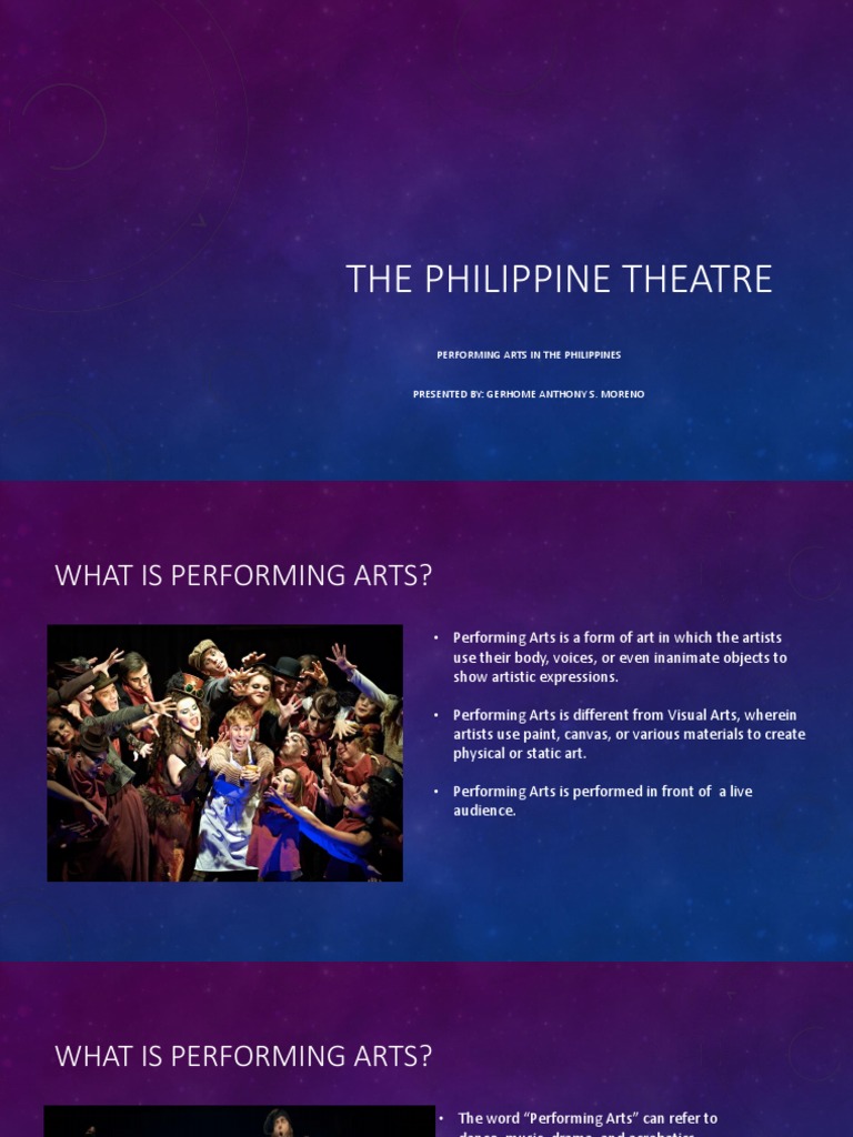The Philippine Theatre: Performing Arts in The Philippines | PDF ...