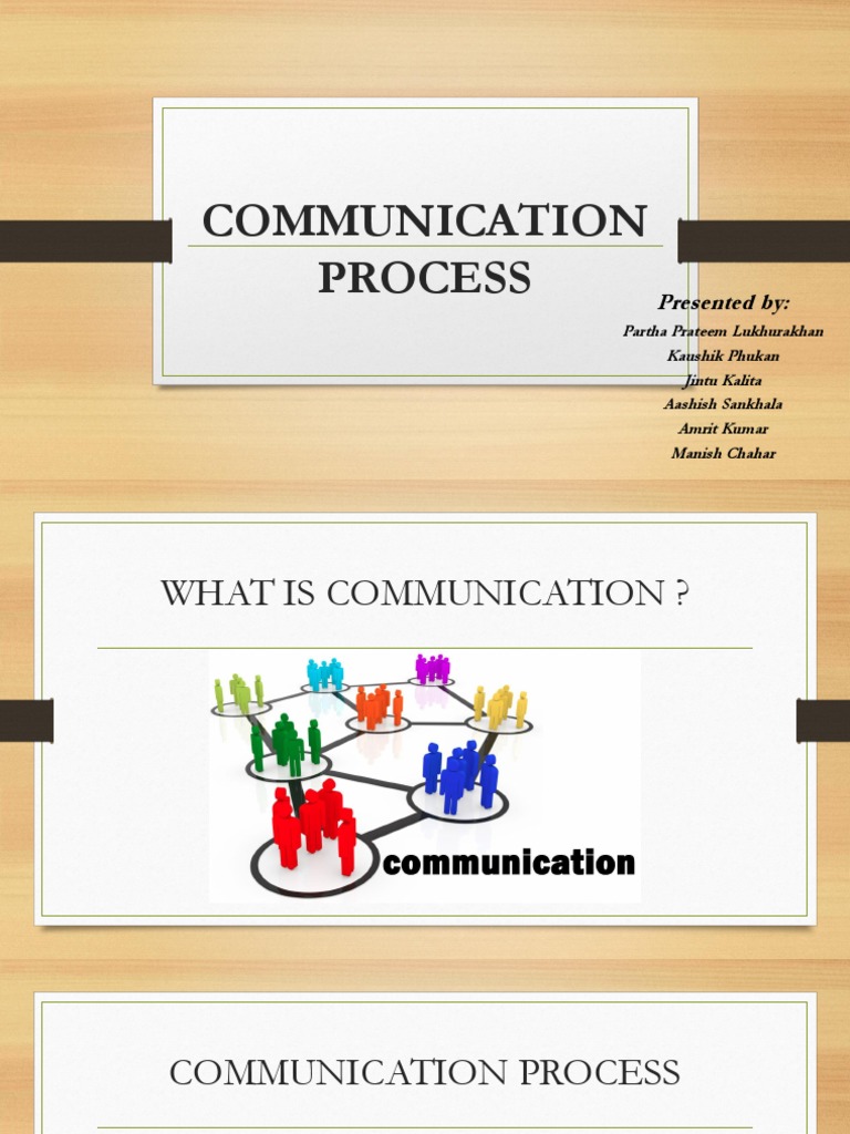 Communication Process | PDF