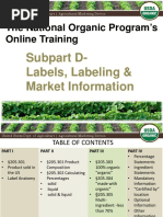 7 CFR Part 205-National Organic Program PDF | PDF | Organic Farming ...