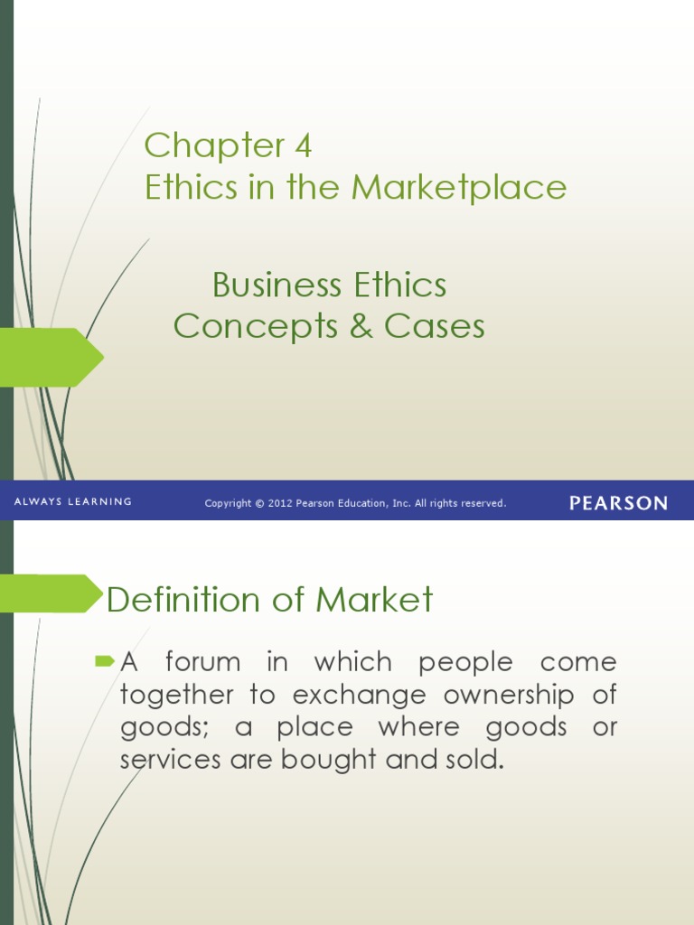 Business Ethics | PDF | Perfect Competition | Monopoly