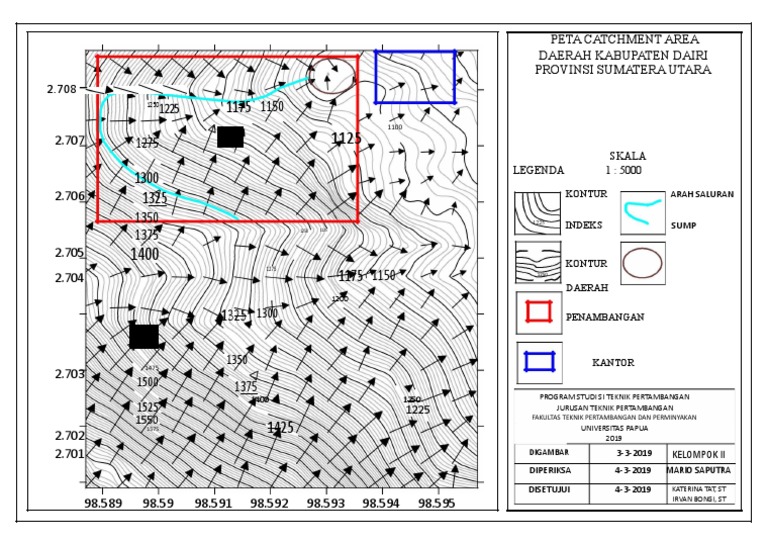 Peta Catchment Area Tambang Dairi | PDF