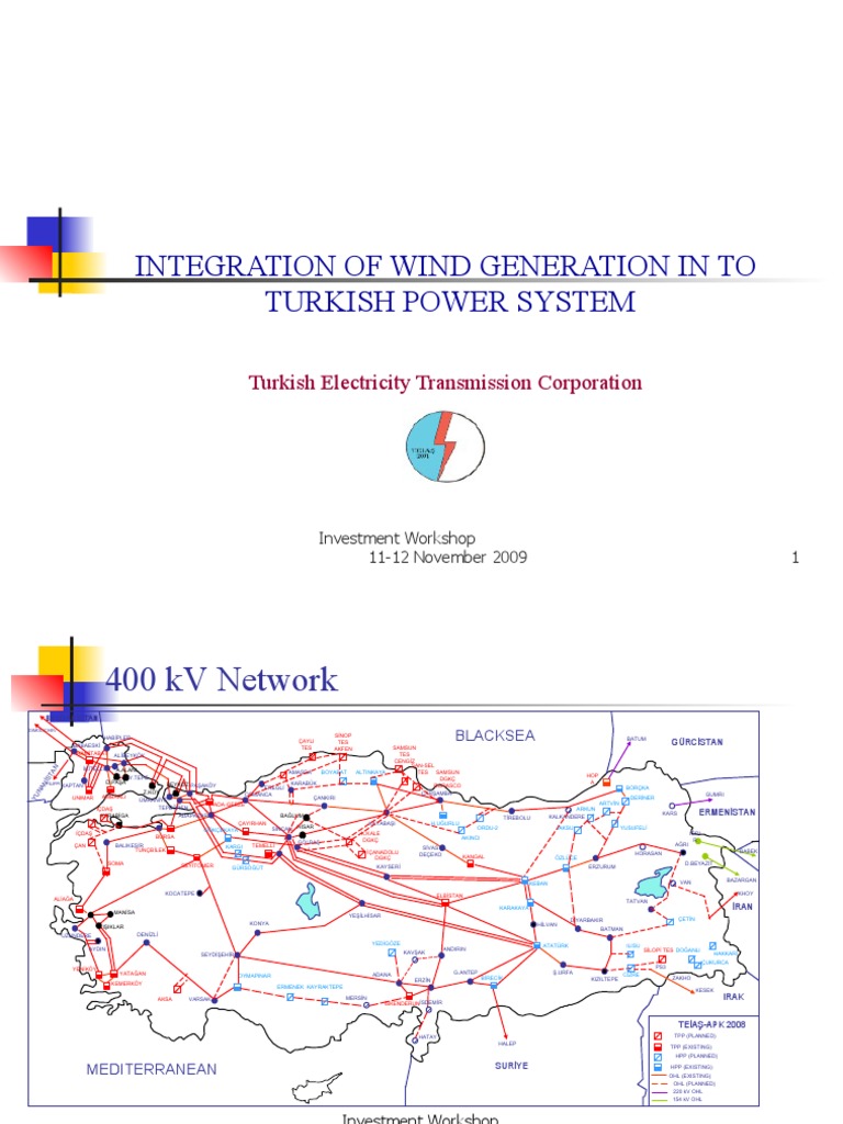 Integration Wind Generation To Turkish Power System | PDF | Wind Power ...