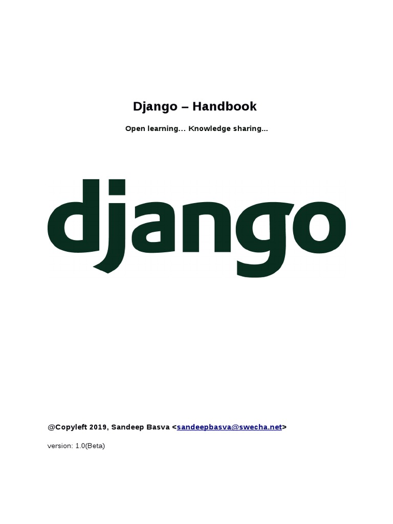 Django Notes | PDF | Information Technology | Cyberspace