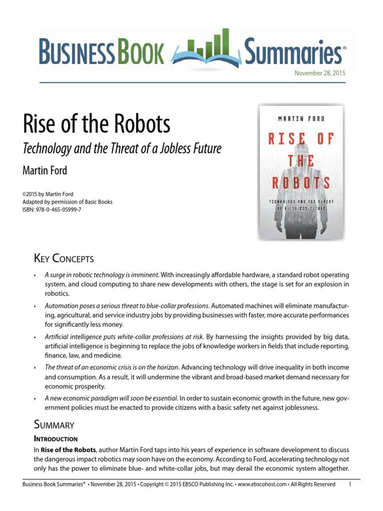 Rise of Robots | PDF | Massive Open Online Course | Artificial Intelligence