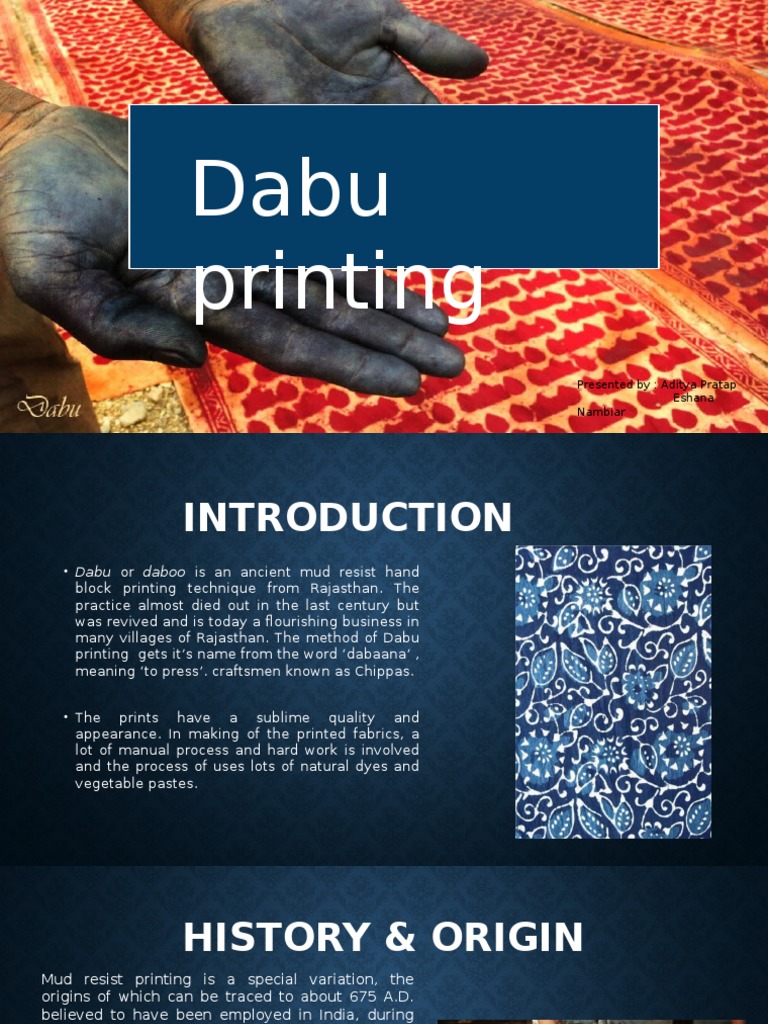 An In-Depth Exploration of Dabu Printing - A Traditional Mud Resist ...