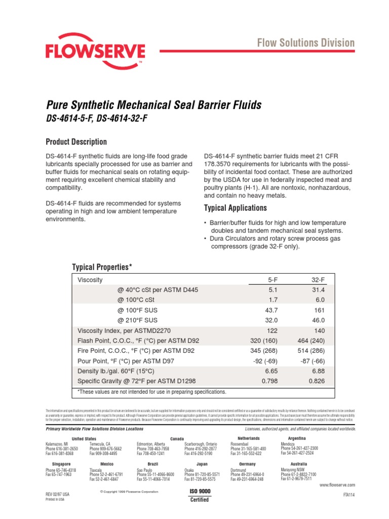 Duraclear Lit Fta114 Tech | PDF | Viscosity | Liquids