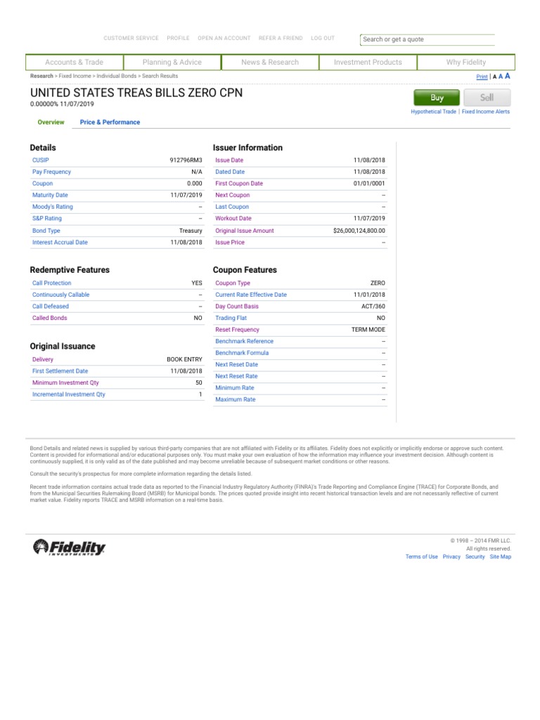 Bond Overview - Fidelity Investments | PDF | Municipal Bond | Bonds ...