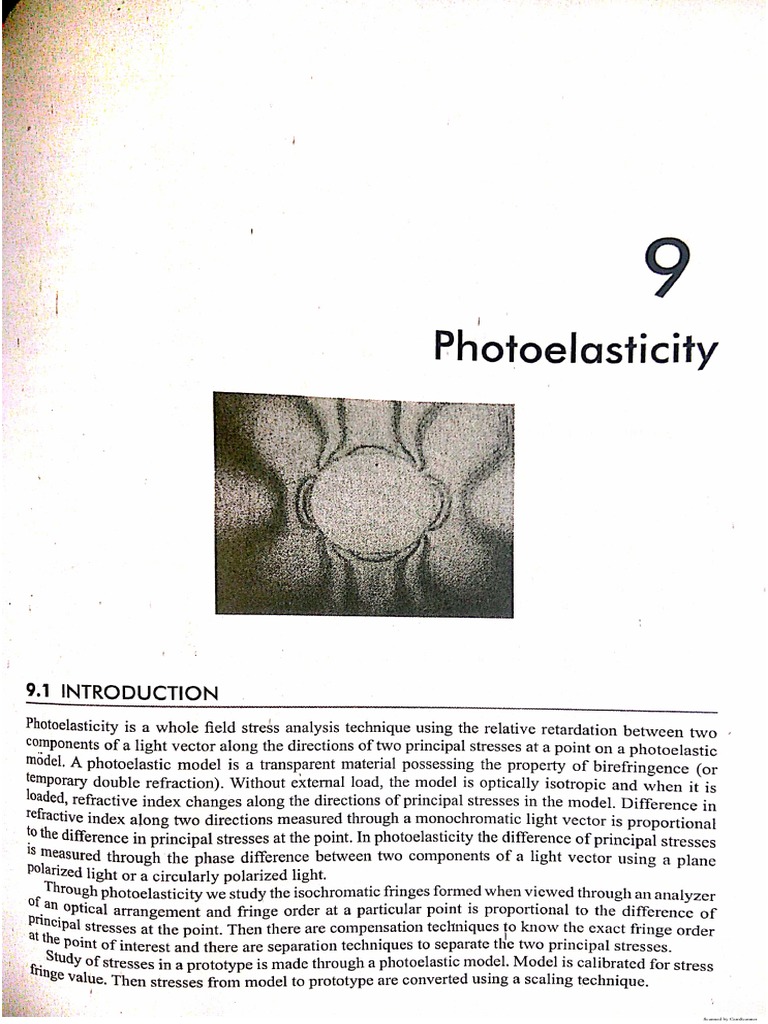 Photoelasticity PDF | PDF