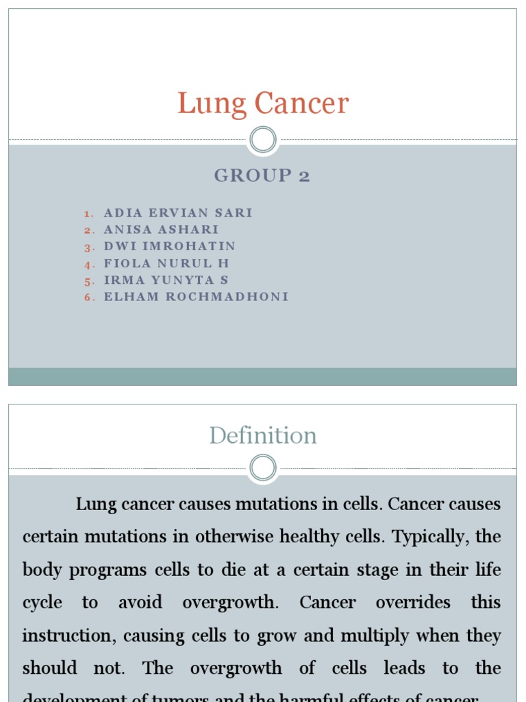 Lung Cancer | PDF | Lung Cancer | Cancer