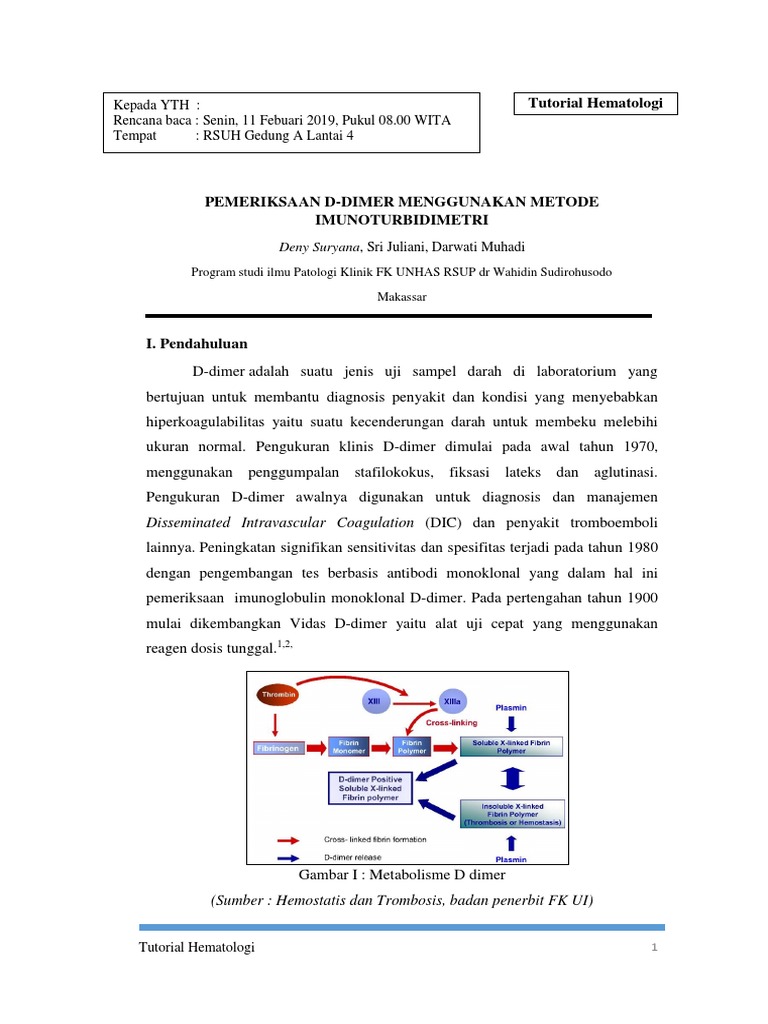 Tutorial Hema - 2 | PDF