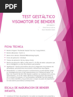 Test Tarjetas Bender para Imprimir | PDF