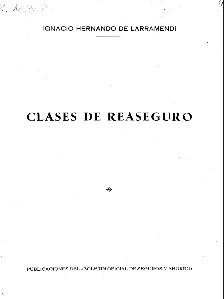 Tipos de Reaseguros PDF | PDF | Reaseguro | Seguro