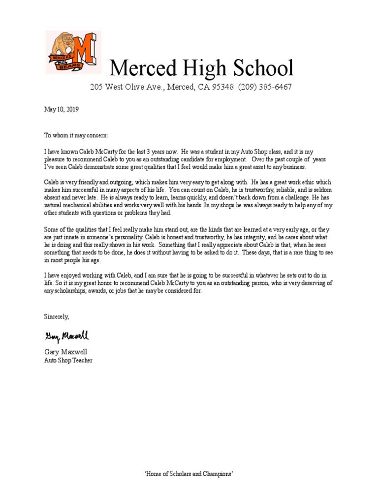 Caleb Mccarty | PDF | Career & Growth