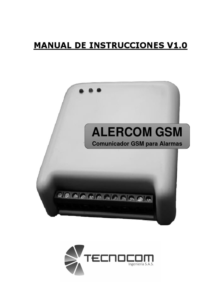 Comunicador GSM V1 - 0 | PDF | Gsm | Telefonía móvil