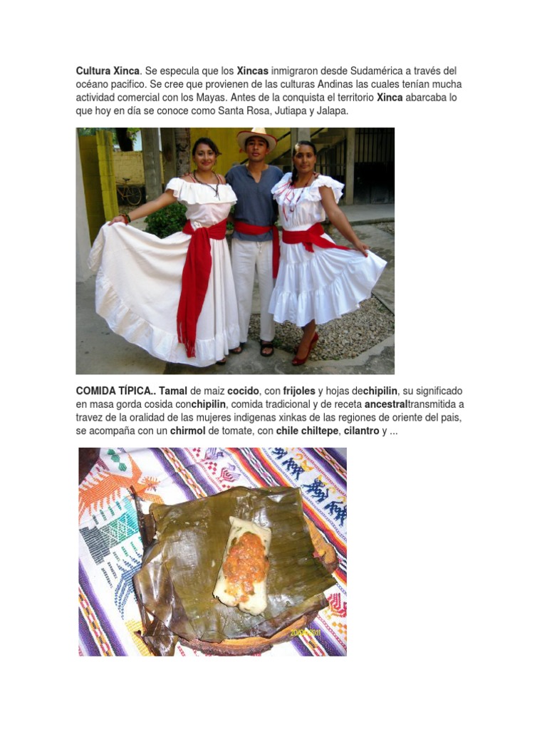 Cultura y Comida de los Xincas | PDF | Religión y espiritualidad