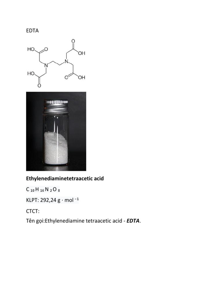 EDTA | PDF