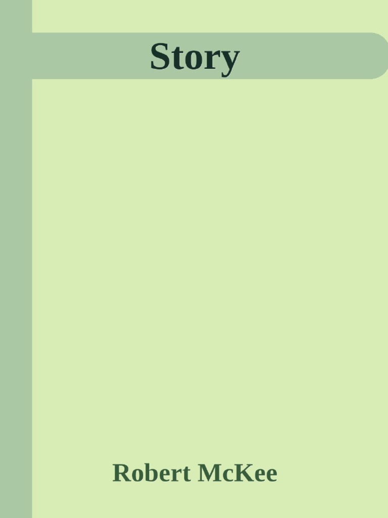 Story - Robert McKee PDF | PDF