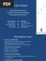 Afrikaans Prosa en Poesie Handleiding GR 8-12 - Poesie - 0 | PDF