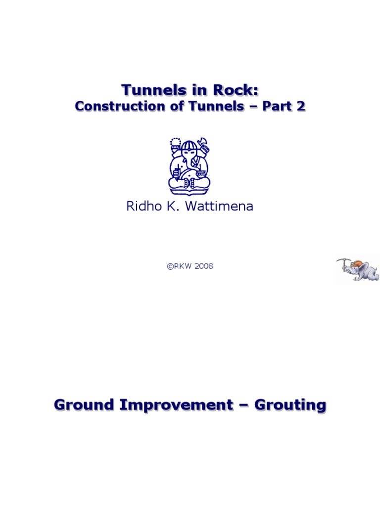 Tunnel 05 Construction Of Tunnels Part 2 Pdf Surveying Tunnel