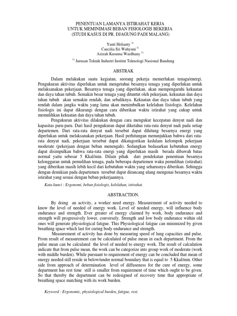 Rumus Recovery Time PDF | PDF | Sains & Matematika