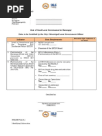 2024 SGLGB Data Capture Form (DCF) | PDF | Emergency Management | Banks