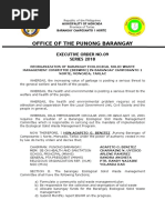 Executive Order - Beswmc | PDF | Waste Management | Municipal Solid Waste