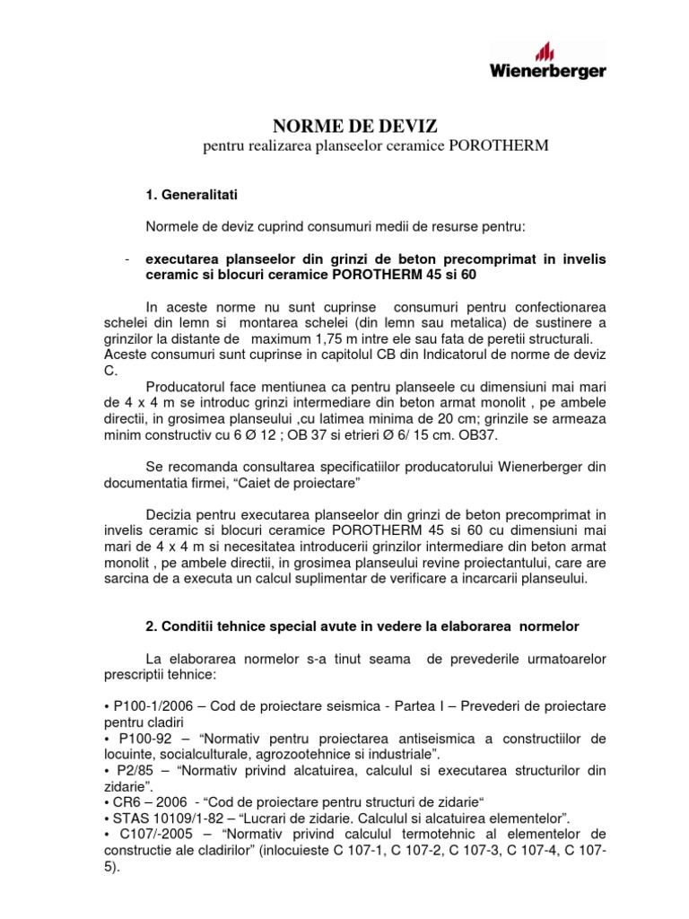 Ti Norme Deviz Plansee | PDF